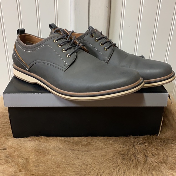 jf j.ferrar | Shoes | J Ferrar Bender Grey Oxford Shoes 3 | Poshmark